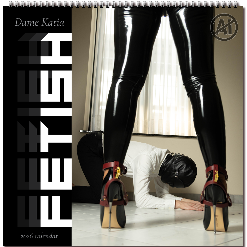 Calendar 2026 - Dame Katia - Fetish - aisecret.art